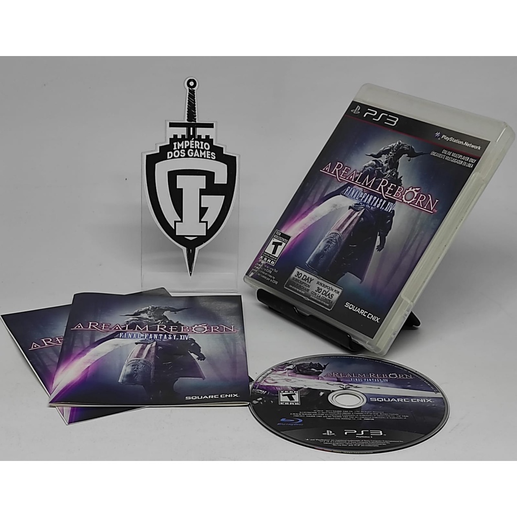 A Realm Reborn Final Fantasy Xiv - Ps3 - Original - Desconto no Preço