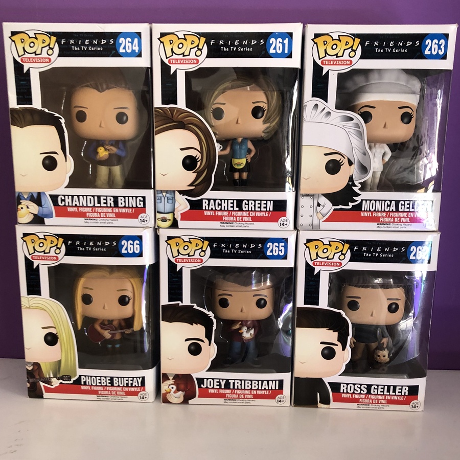 Funko Pop Friends - Series 1 - Set Completo ORIGINAL | Shopee Brasil