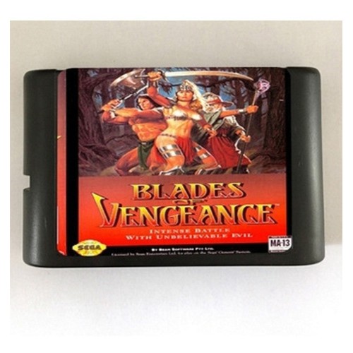 Blades Of Vengeance Mega Drive Genesis Tectoy | Shopee Brasil