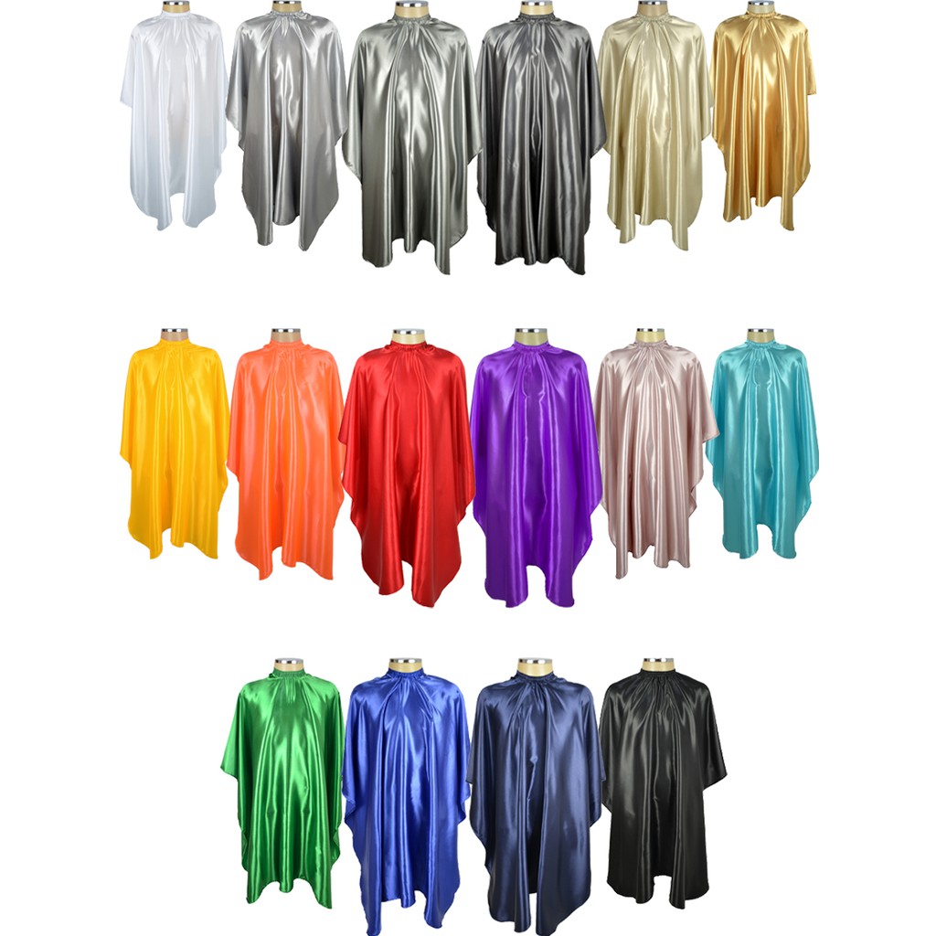 Capa de Corte para Cabeleireiro em Cetim | Shopee Brasil Capa de Corte para Cabeleireiro em Cetim | Shopee Brasil
