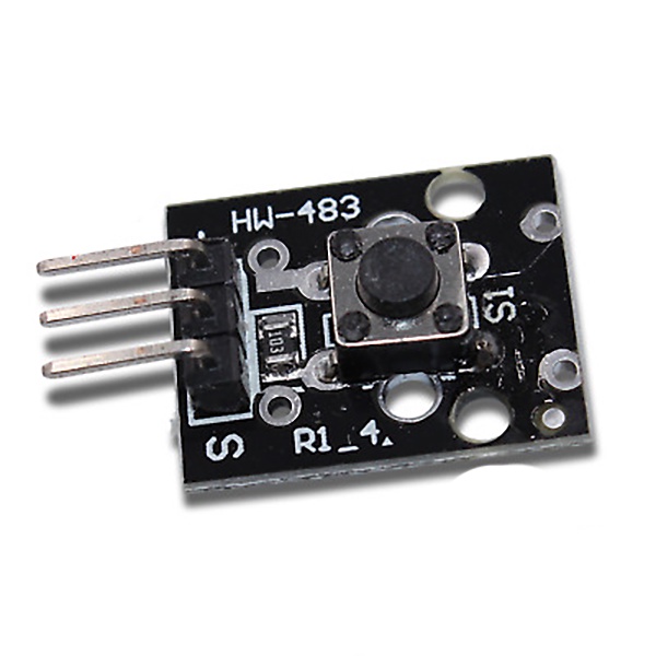 Modulo Push Button Hw-483 Para Arduino Entre Outros Sistemas Embarcados ...