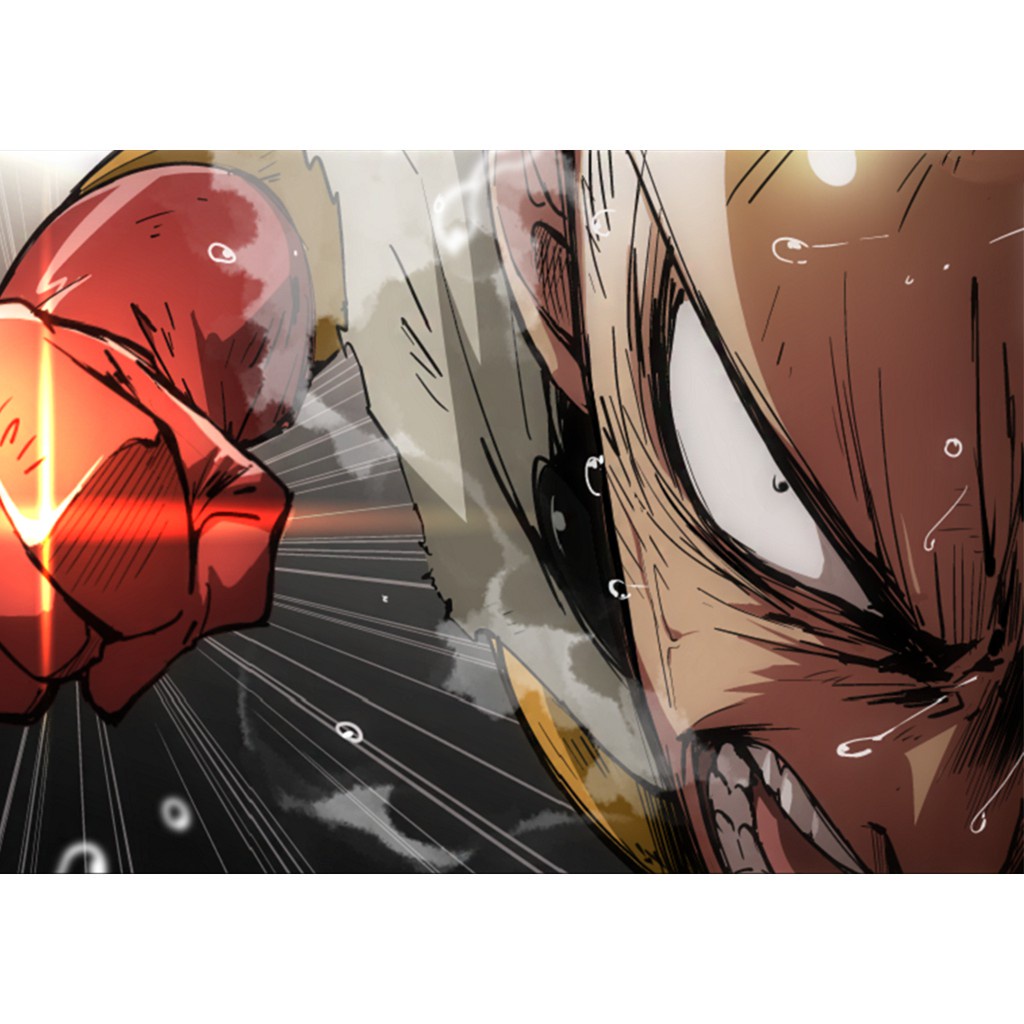 Placa Decorativa | One Punch Man | Saitama | A4 | Shopee Brasil
