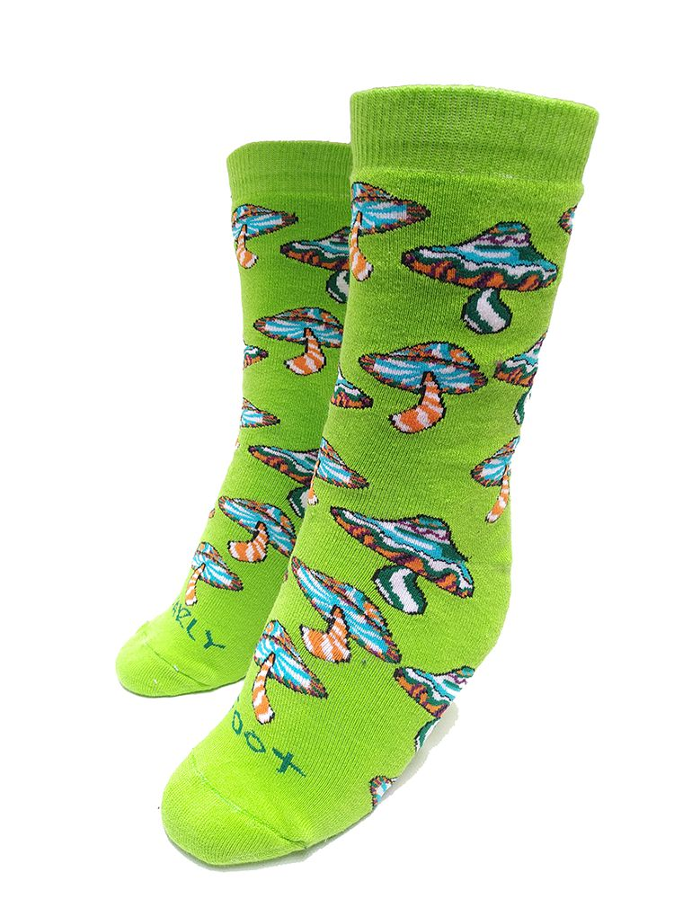 MEIA GNARLY FOOT COGUMELOS | Shopee Brasil