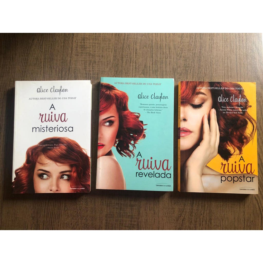 Trilogia A Ruiva Misteriosa - Alice Clayton | Shopee Brasil