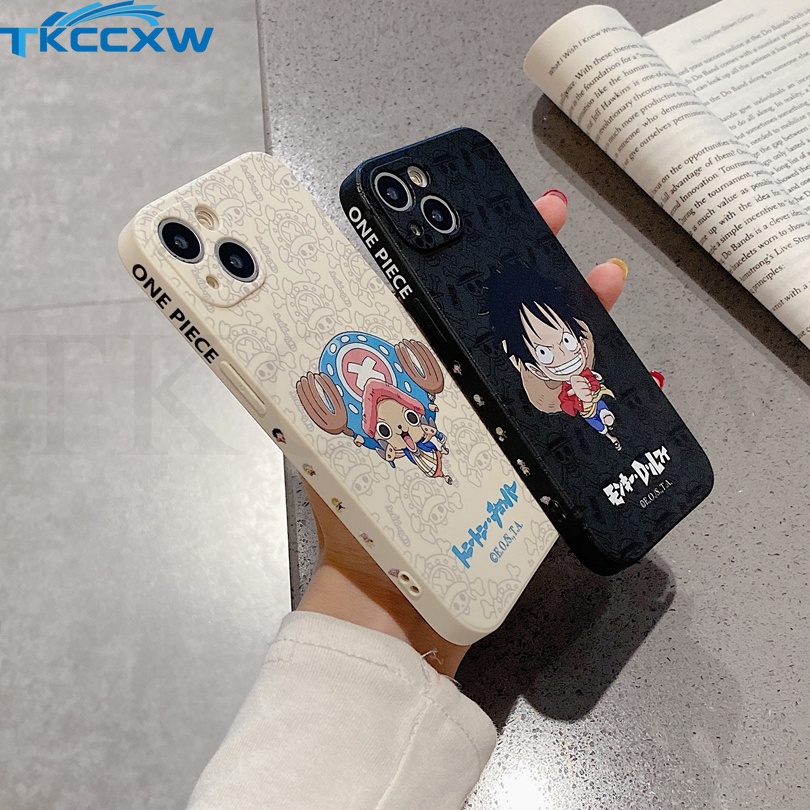 Capa De Celular Com Estampa Lateral/One Piece Luffy Para Samsung Galaxy ...
