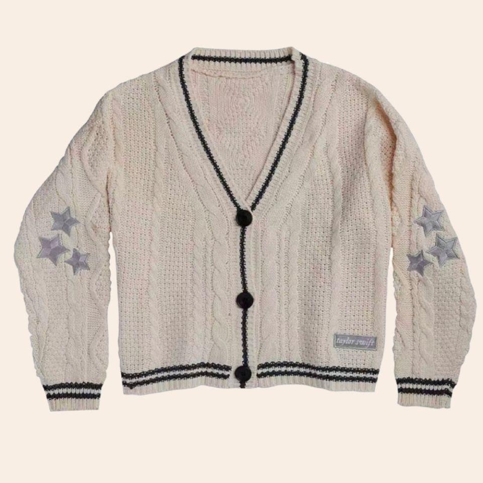 Maravilhoso Original ! Taylor Swift Estilo Mesmo Folklore Cardigan ...
