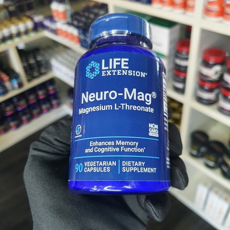 Neuro-mag Magnesium L-threonate Life Extension 90 Veg Caps | Shopee Brasil
