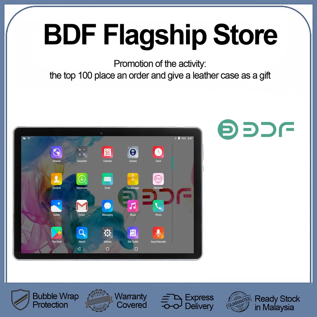 Tablets Novo 10.1 Polegadas Tablet XIAOMI Octa Core 3G + 4G Phone Call ...