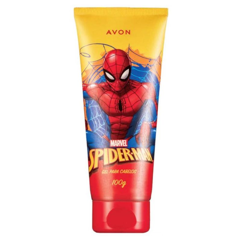 Gel de Cabelo para Meninos Homem Aranha Infantil Spider Man Avon 100g ...