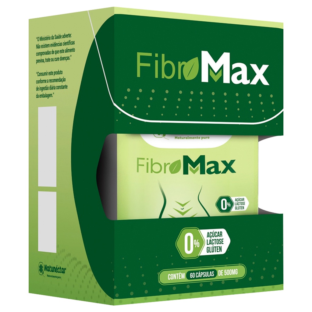 Fibromax Regulador Intestinal Natural Puro 60 Capsulas 500mg | Shopee ...