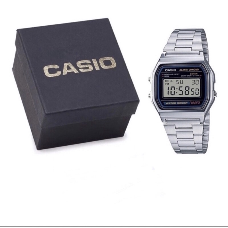 Relógio Cássio Retrô Wr Digital Led Unissex Eletronic Vintag ...