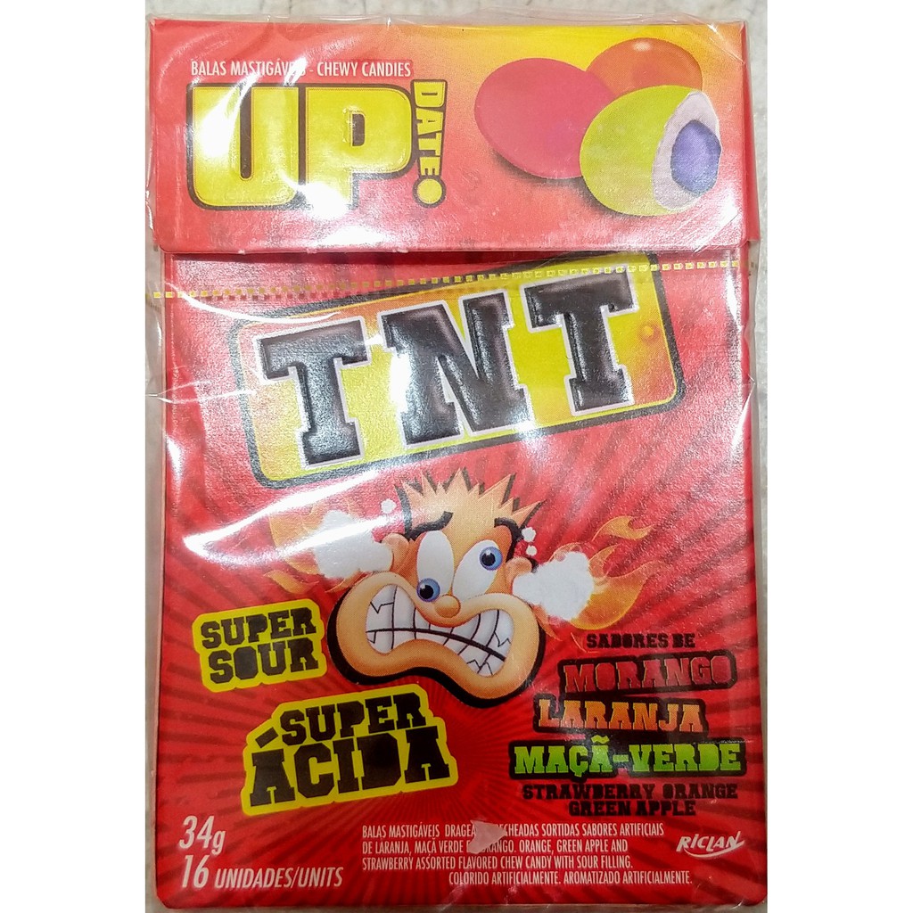 Bala TNT Super Ácida Sabores da Infância Bala Retrô | Shopee Brasil