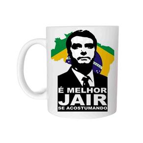 caneca bolsonaro personalize com nome | Shopee Brasil