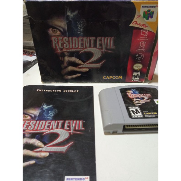 Resident Evil 2 Nintendo 64 Original | Shopee Brasil