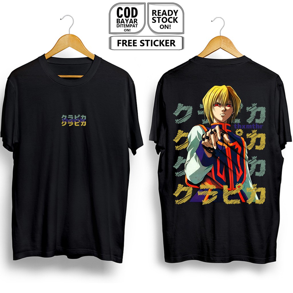 Camiseta Do HUNTER P7 THER2HUNTER X HXH KURTA CLAN Killa Zodyck GON ...