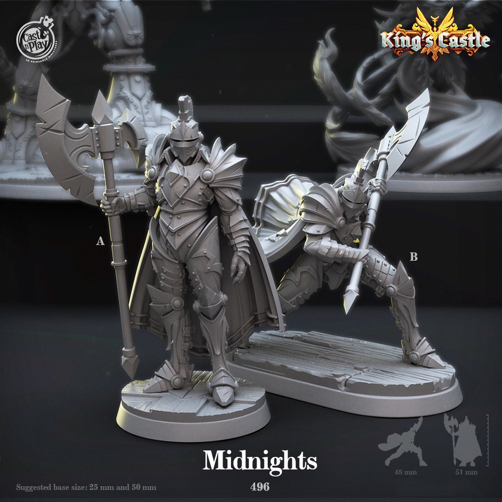 Cavaleiros de Elite - Guardas | Miniatura de RPG | Shopee Brasil