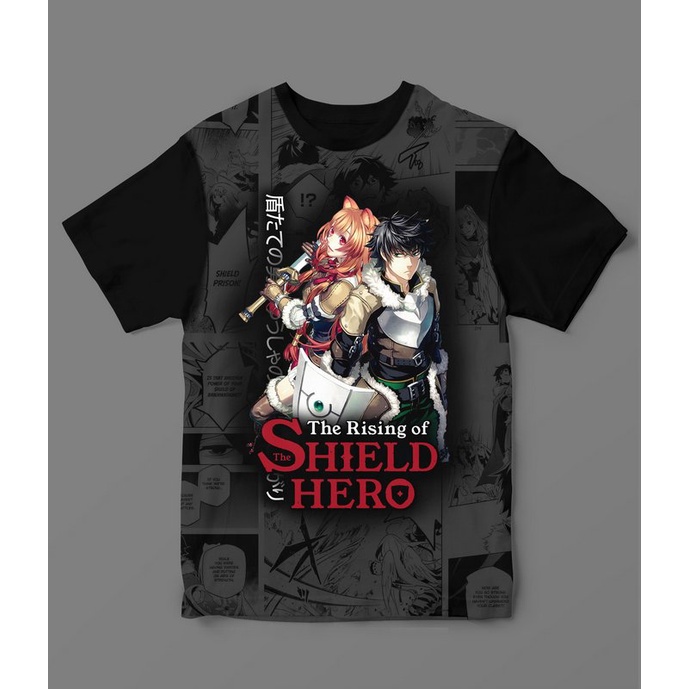 Camiseta - The Rising of Shield Hero. | Shopee Brasil