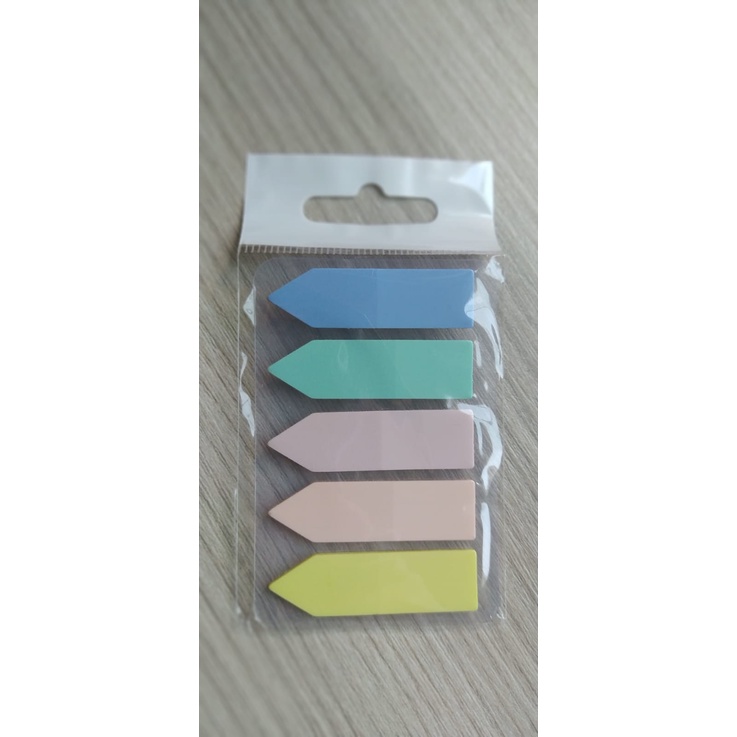 Bloco adesivo / Marcador de página / Flag SETA / Tipo post it | Shopee ...