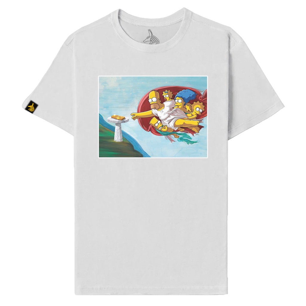 Camiseta Blusa The Simpsons Homer Simpson Tocando O Controle De Tv Moda ...