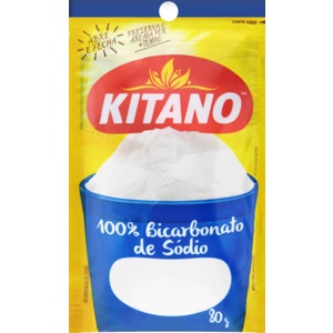 BICARBONATO DE SODIO KITANO PACOTE 80G | Shopee Brasil