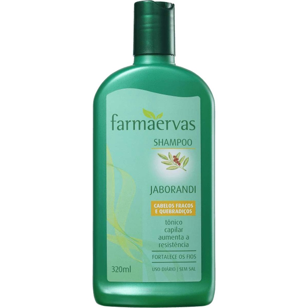 Shampoo Jaborandi 320ml - Farmaervas | Shopee Brasil