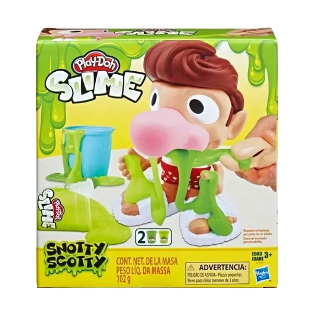 Play Doh Slime Nariz Hasbro E6198 | Shopee Brasil