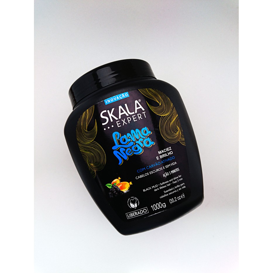 Creme De Tratamento Skala Lama Negra 1000g | Shopee Brasil