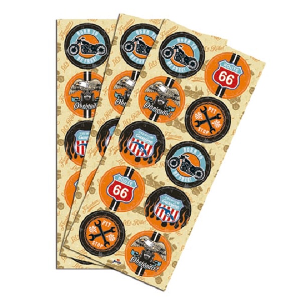 Adesivo MOTOR CLUB C/30 unidades | Shopee Brasil