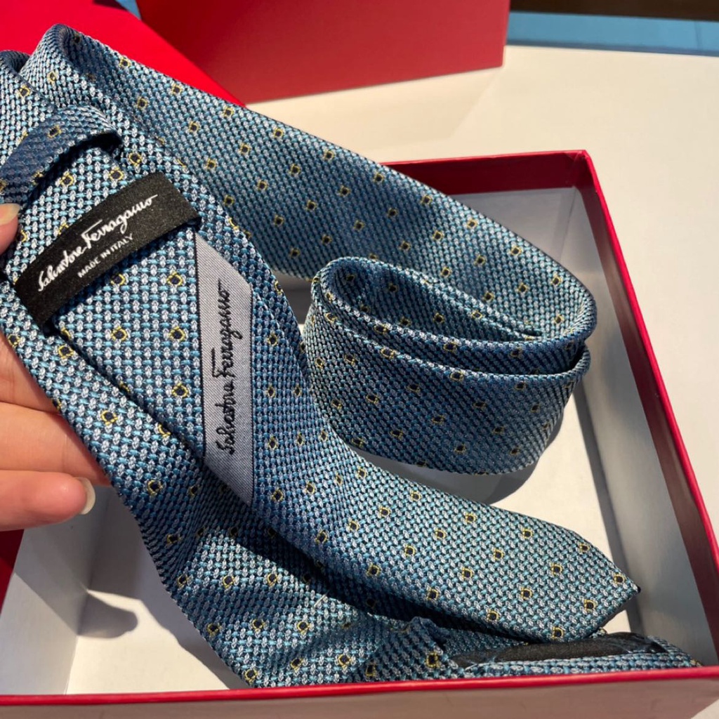 Caixa De Presente Original Salvatore Ferragamo Ties Full Set Gift Box ...