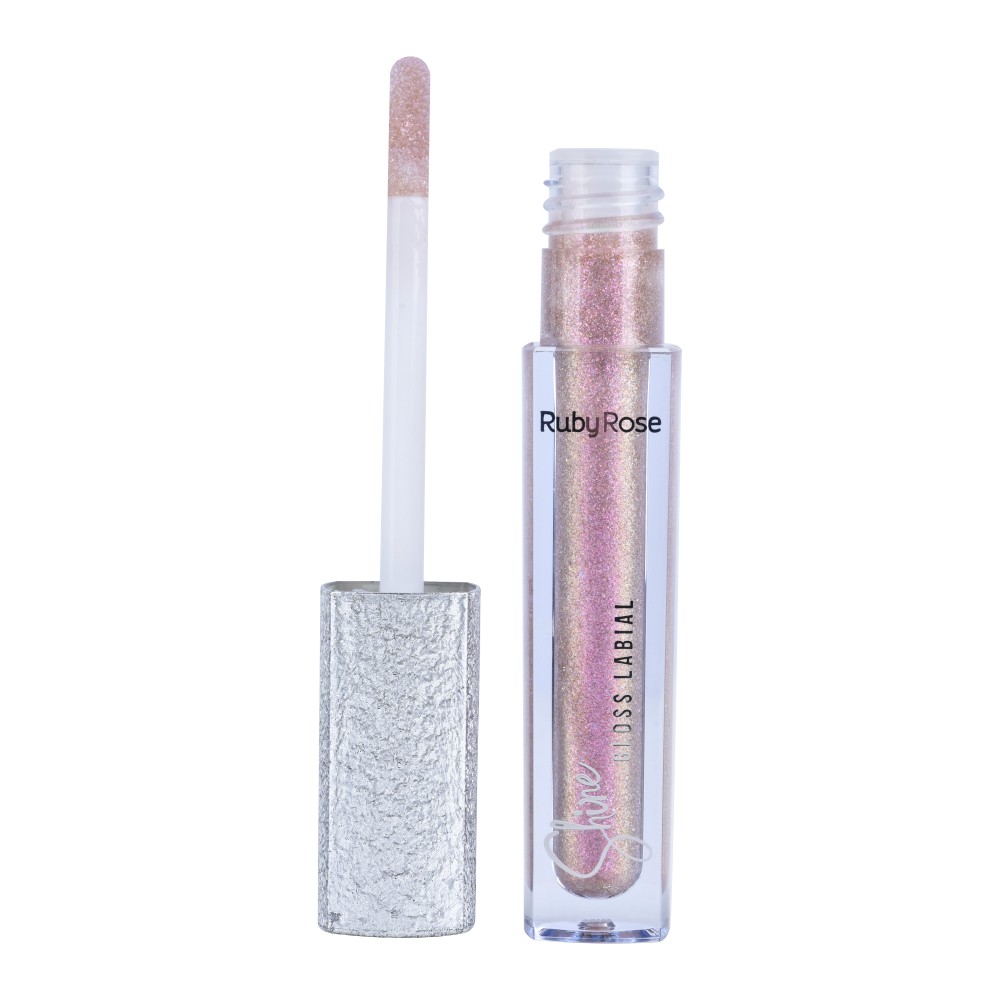 Lip Gloss Shine Ruby Rose Diversas Cores | Shopee Brasil
