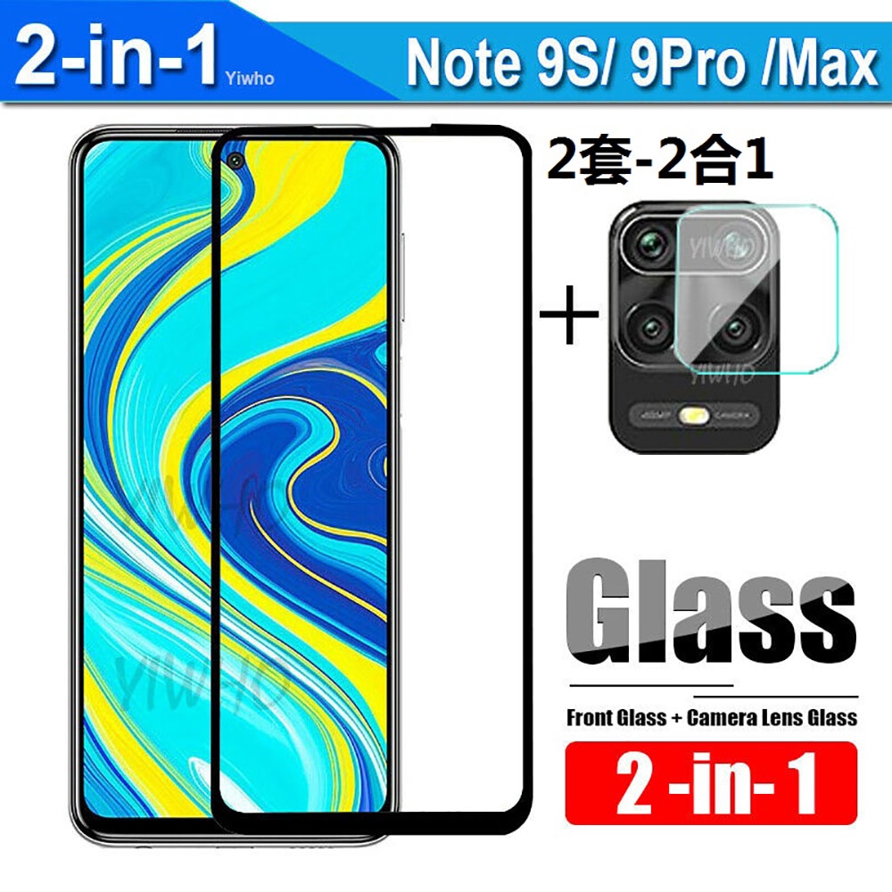 Película De Vidro Para Lente De Câmera Para Xiaomi Redmi Note 9s 9 Pro