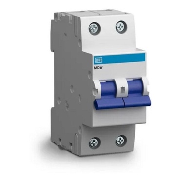 Disjuntor Bipolar Din Weg Curva C 16a 39567 | Shopee Brasil