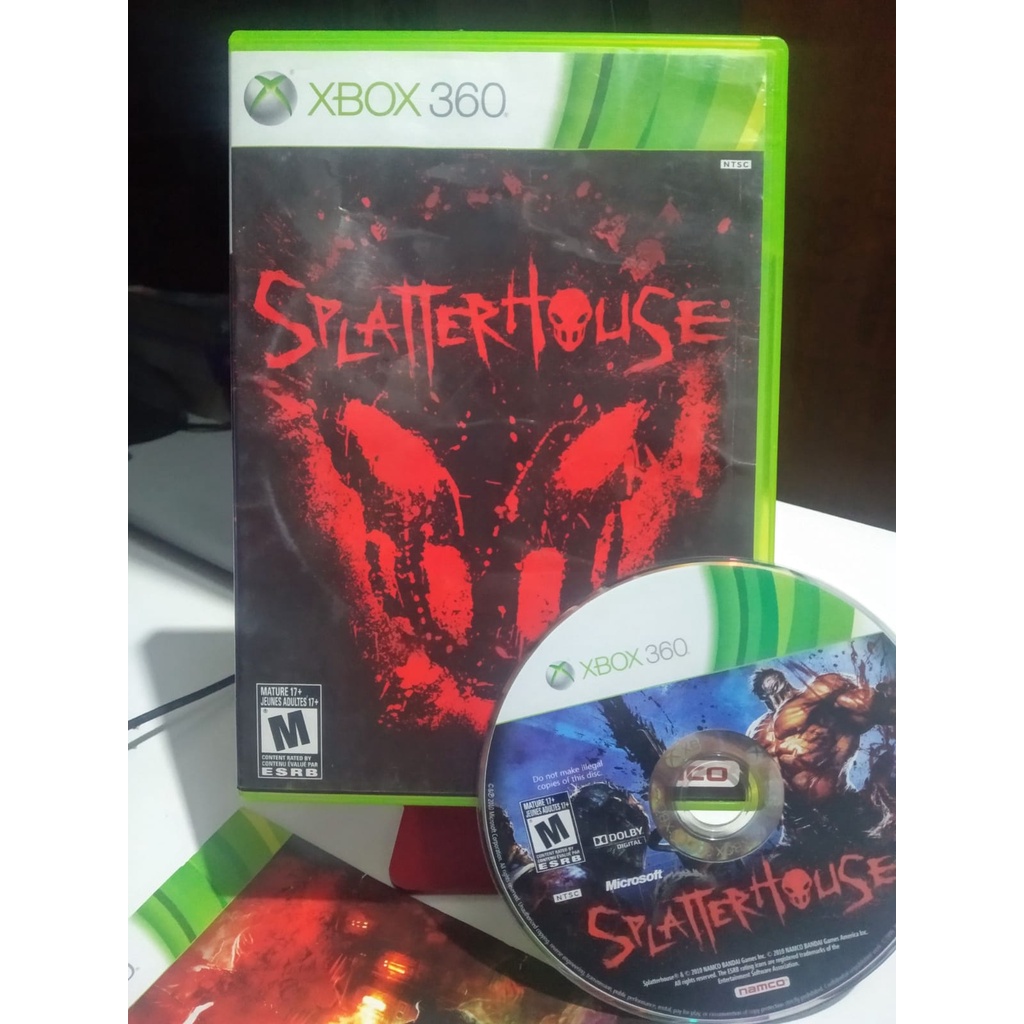 Jogo Splatterhouse Xbox 360 - Mídia Física Original | Shopee Brasil