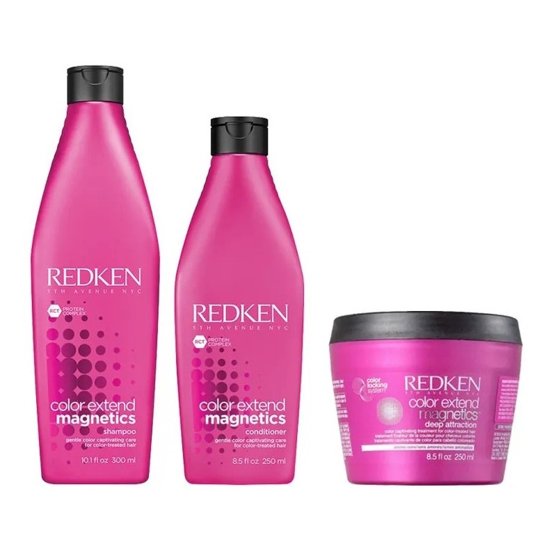 Redken Kit Color Extend Magnetic M.250ml- S.300ml- C.250ml | Shopee Brasil