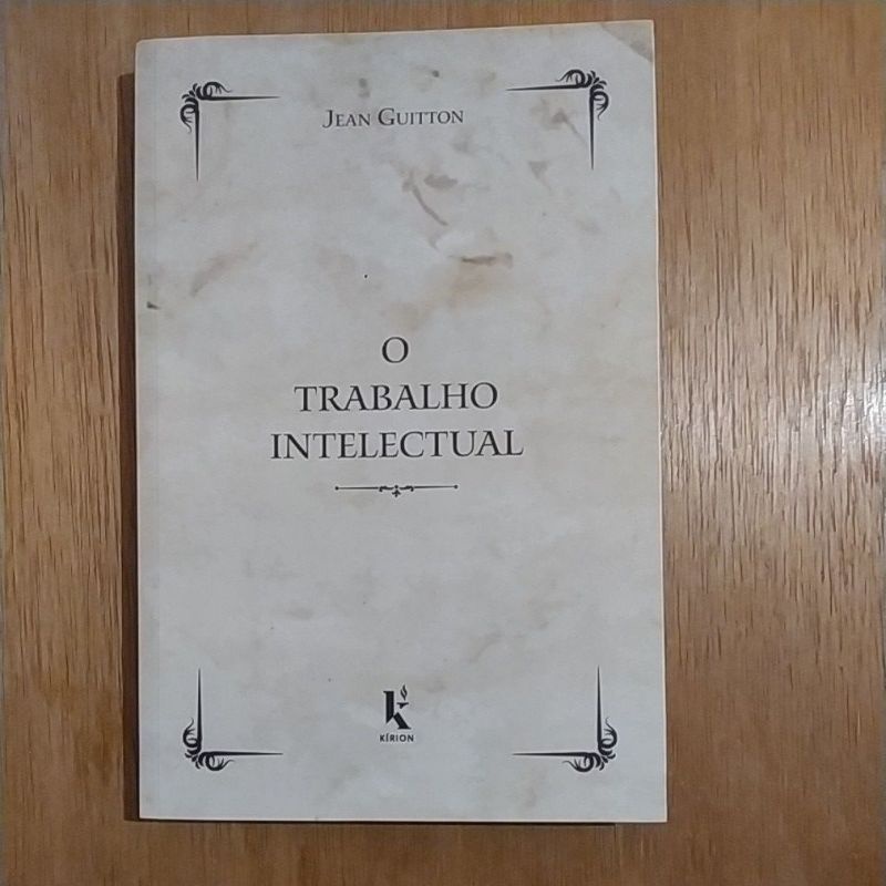 O Trabalho Intelectual, Jean Guitton | Shopee Brasil