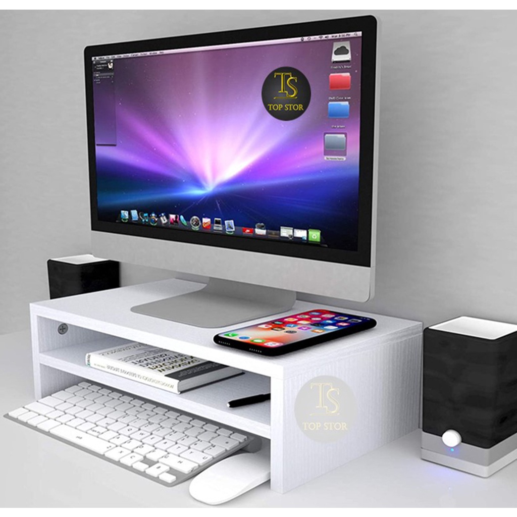 Base Suporte Monitor Setup Gamer 30x20x10 Pronta Entrega - Escorrega o ...