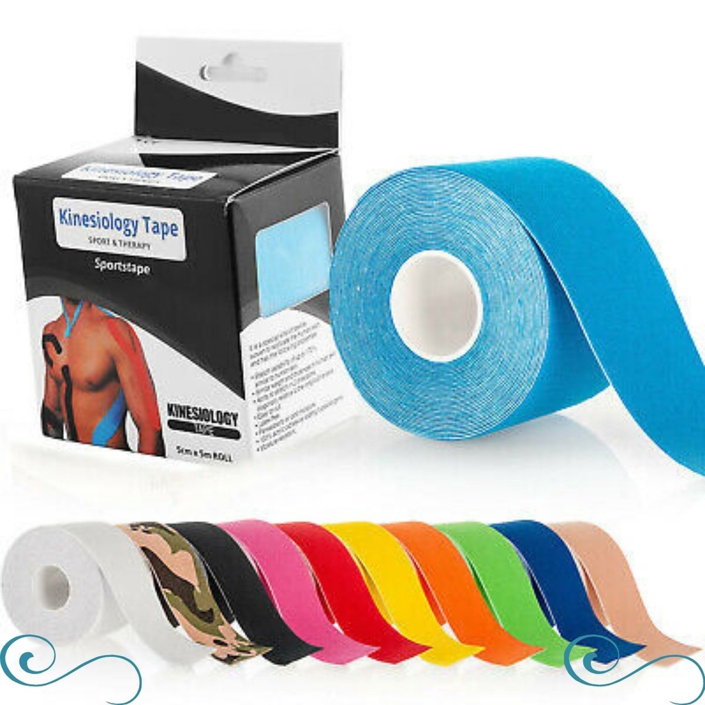 Fita kinesio tape fisioterapia bandagem funcional taping | Shopee Brasil
