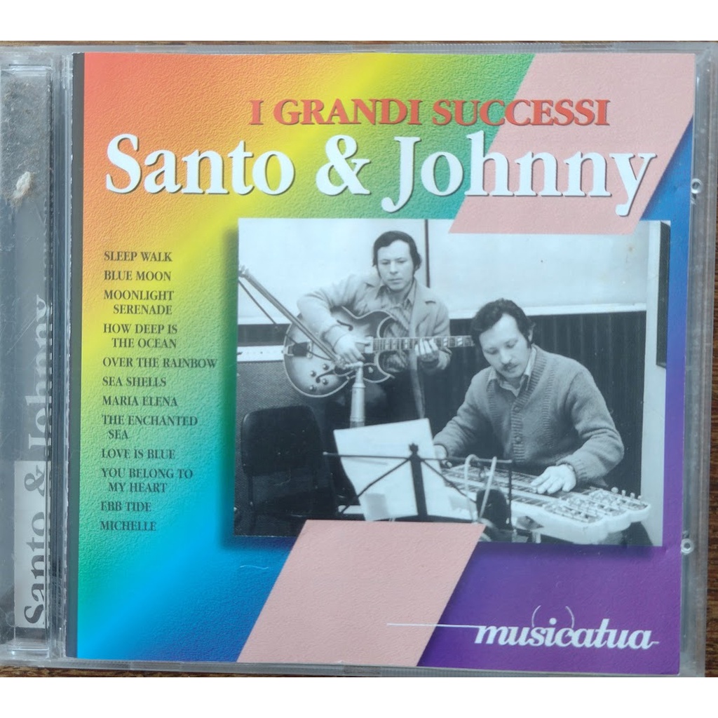Cd Santo & Johnny - I Grandi Successi (importado) | Shopee Brasil