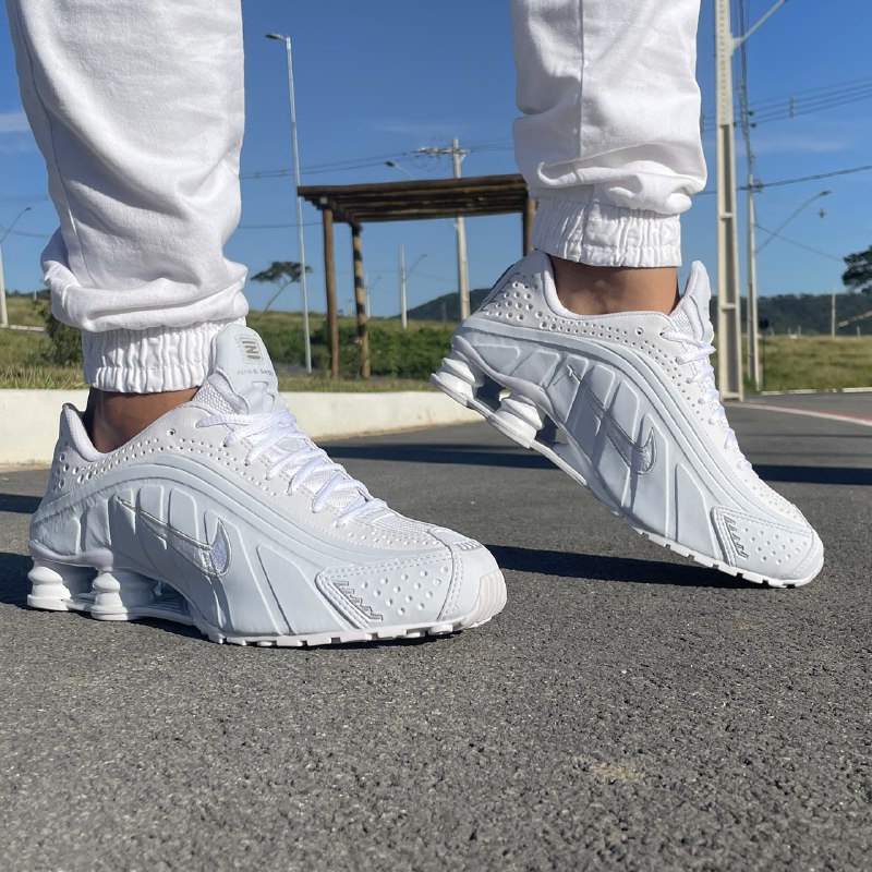Tenis Masculino R4 Refletivo 4 Molas Tênis Academia Casual | Shopee Brasil