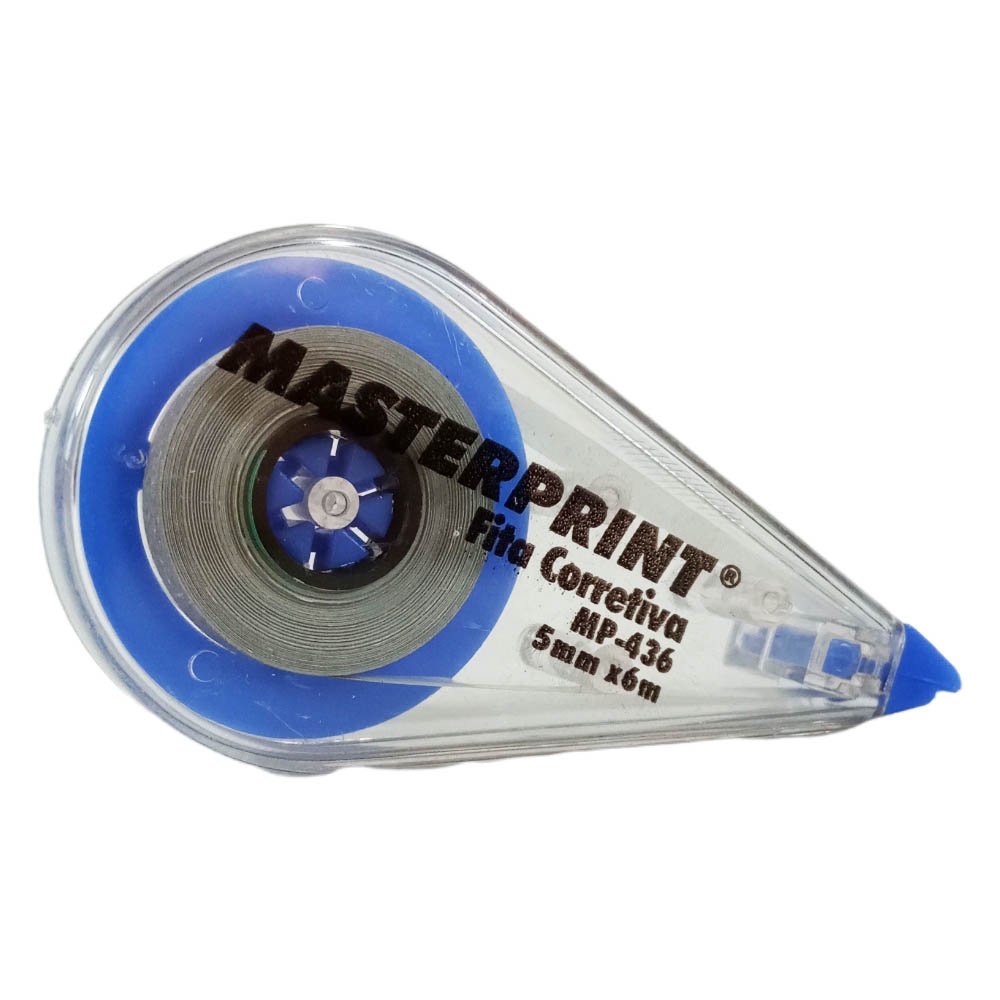 Fita corretiva Masterprint 5mm x 6m | Shopee Brasil