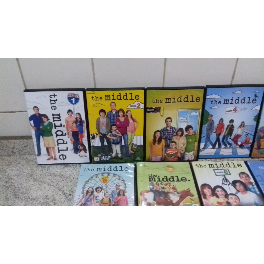 DVD The Middle Uma Família Perdida no Meio do Nada 1ª a 9ª Temporada ...