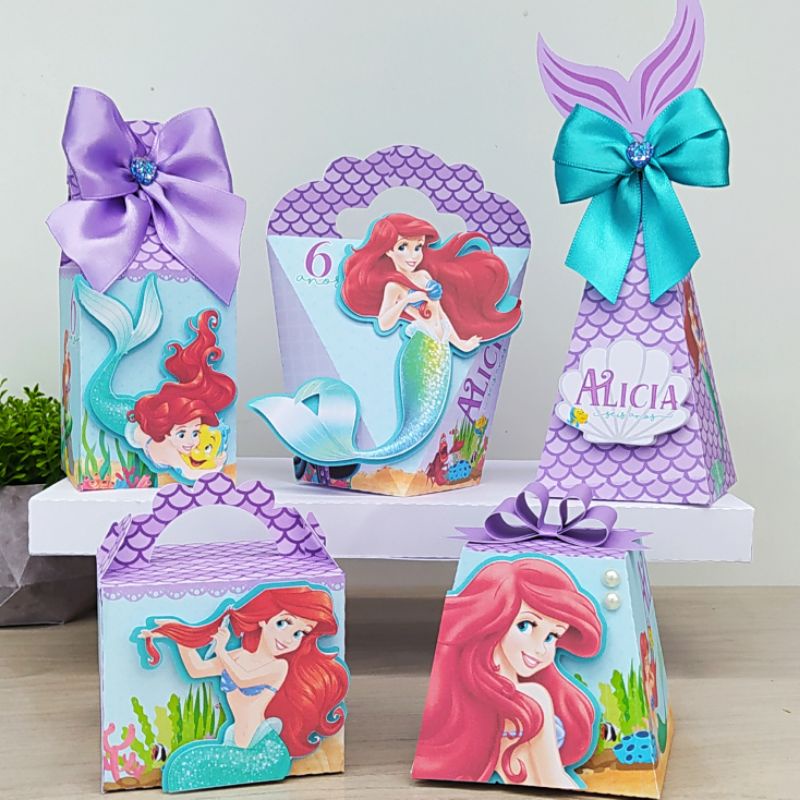 personalizados Ariel - kit festa Ariel - personalizados pequena seria ...