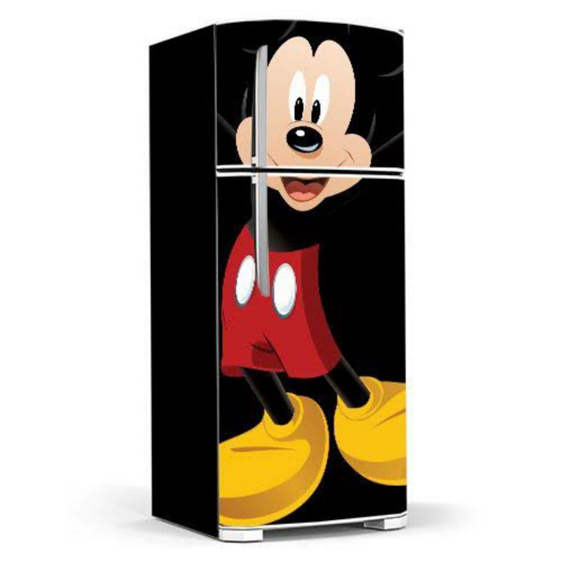 Adesivo plotagem de Geladeira MICKEY MOUSE Disney | Shopee Brasil