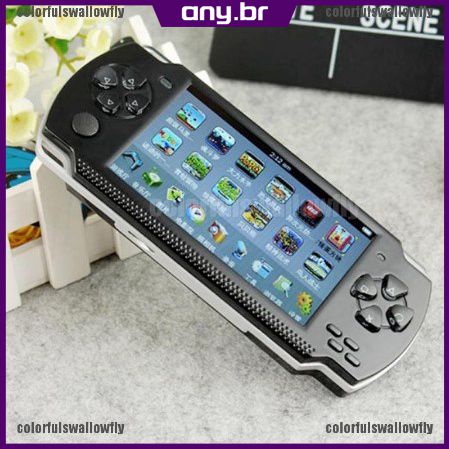 X6 Videogame Console Player Para PSP Gamapad Portátil Retrô 4.3 ...