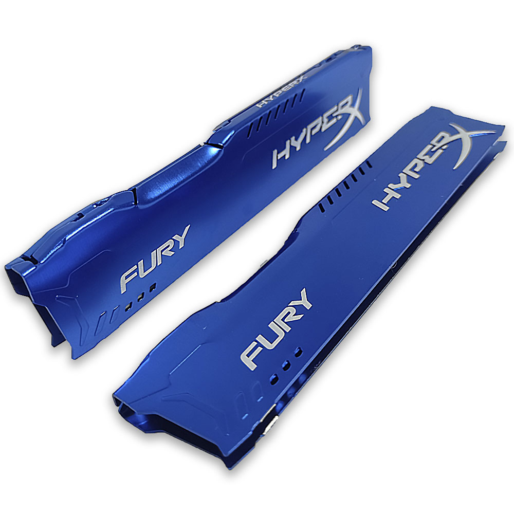 Kit 2 Dissipador Calor Memoria Ram Dr2 Ddr3 Ddr4 Fury Hyperx Shopee 