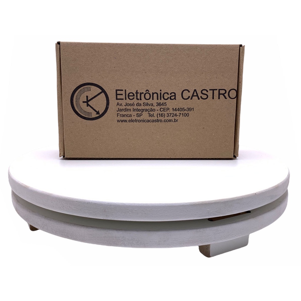 Base Giratoria Video 360 Mesa Rotativa de Produtos 110v Mdf | Shopee Brasil