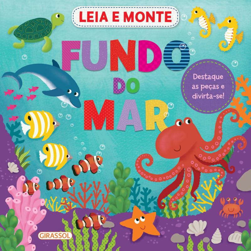 Leia E Monte: Fundo Do Mar | Shopee Brasil