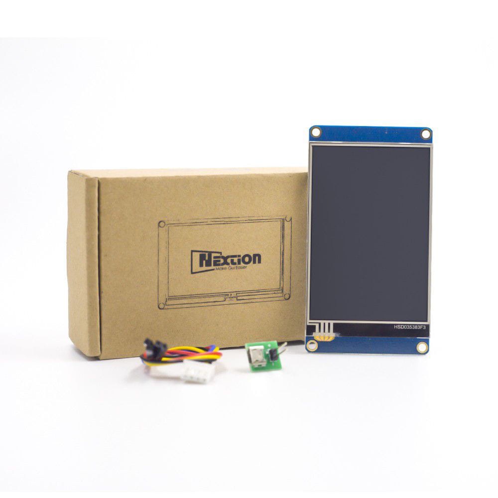 TELA TOUCH SCREEN 3.5 POL 480 X 320 NEXTION | Shopee Brasil