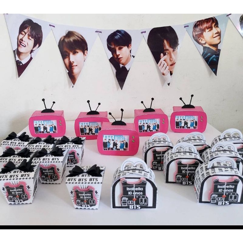 kit festa BTS | Shopee Brasil