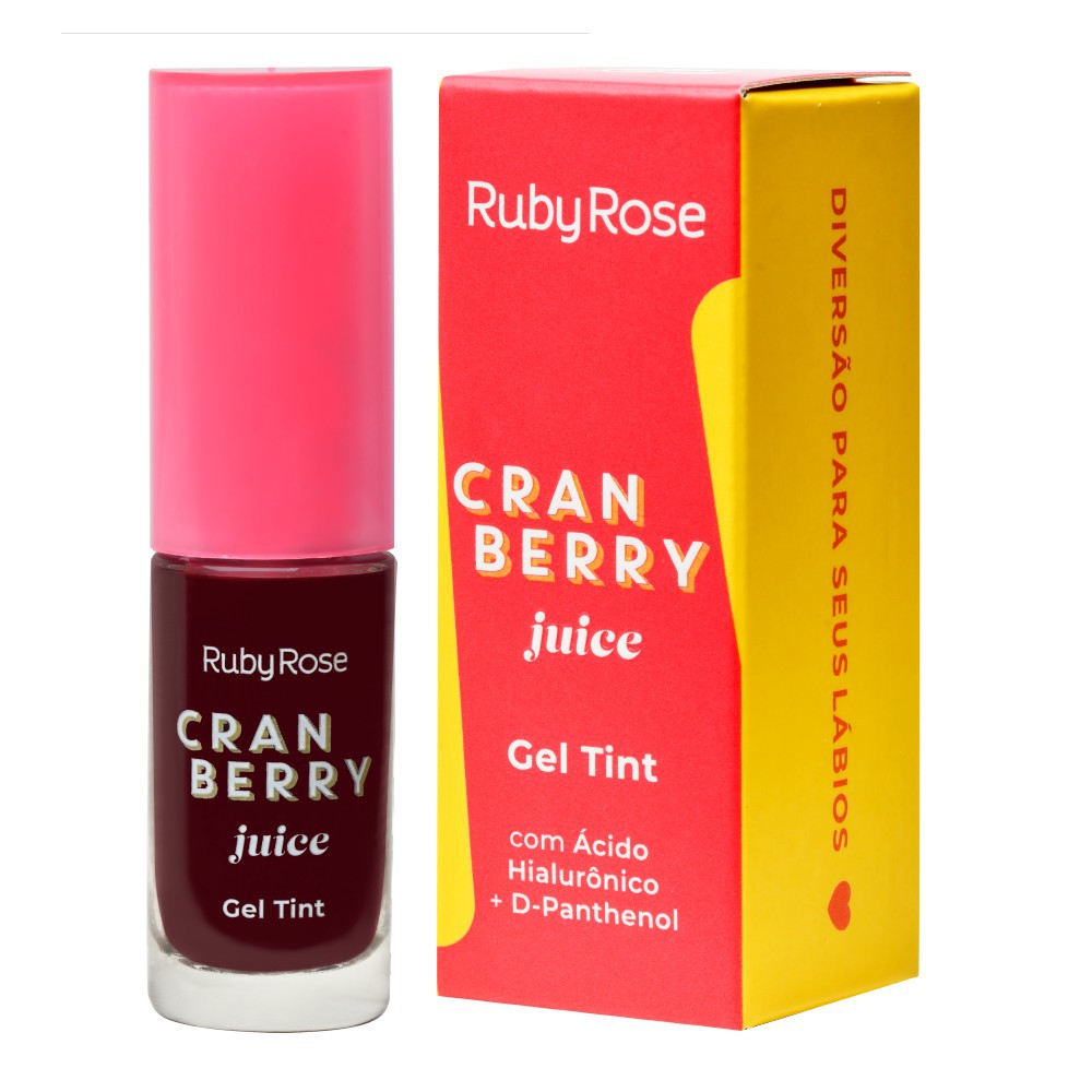 GEL TINT RUBY ROSE - FRESH RED. | Shopee Brasil